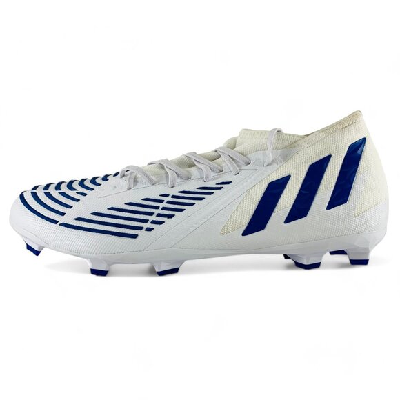 adidas | Shoes | Adidas Predator Edge2 Fg Mens Soccer Cleats White Blue ...